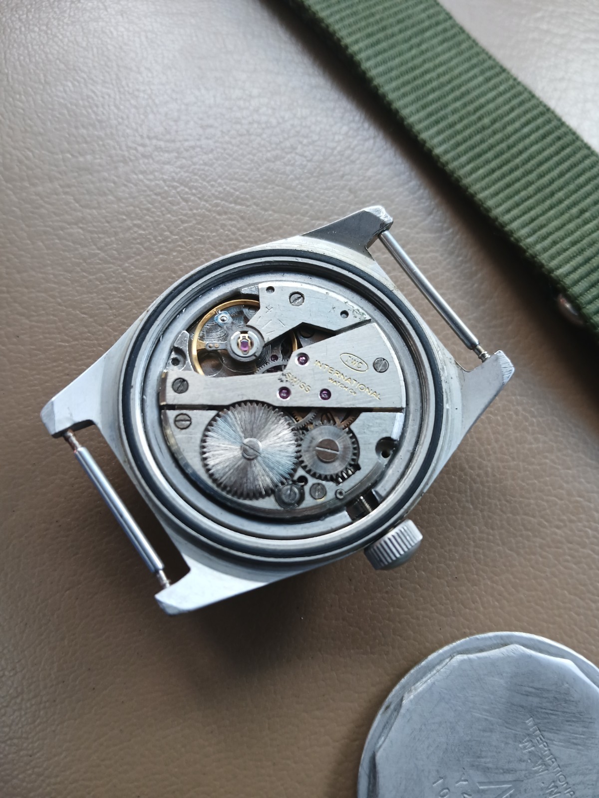 IWC Military Watch Vietnam War Antique 1960s Military Timepiece Vintage ...