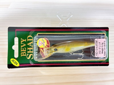 LUCKY CRAFT Bevy Shad 75F FLOATING "Ghost Ayu" NEW Fishing Lure #ED76 ...