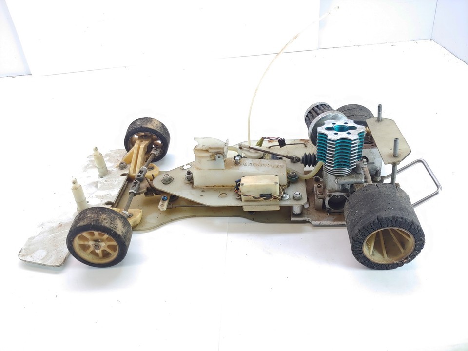 RARE VINTAGE TEAM ASSOCIATED RC300 1/8 PAN CAR W/ OS ENGINE RETRO | eBay