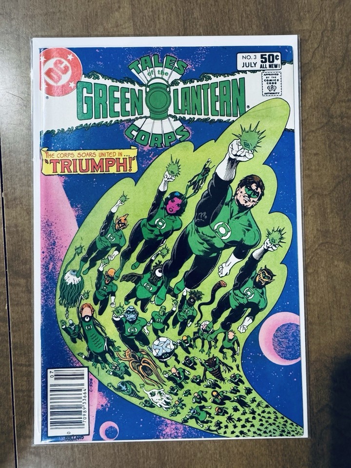 1981 DC Comics TALES of the GREEN LANTERN CORPS #1-3 Complete 1st ...