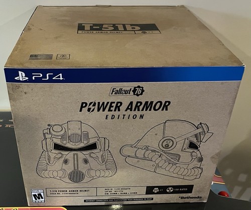 Fallout 76 Power Armor Collector's Edition T-51b Helmet PS4 | eBay