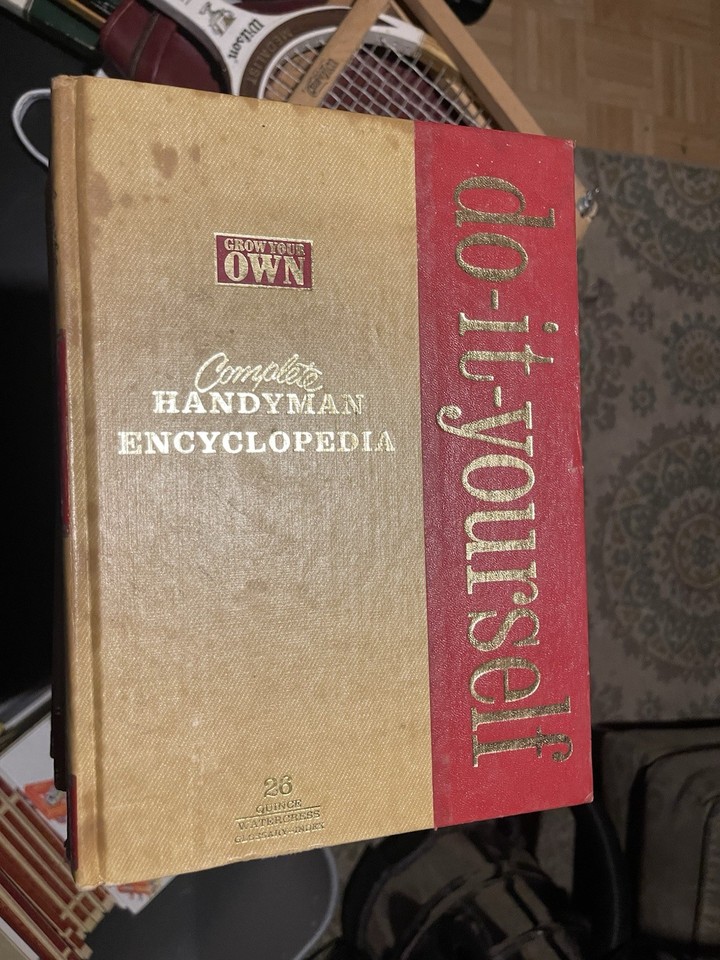 VINTAGE 1970s-1980s COMPLETE HANDYMAN ENCYCLOPEDIA SET VOL. 1-26 | eBay