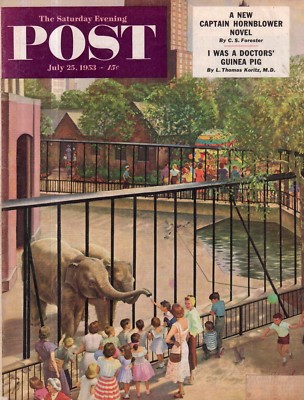 1953 Saturday Evening Post July 25 - Mobster Greasy thumb Guzik ...