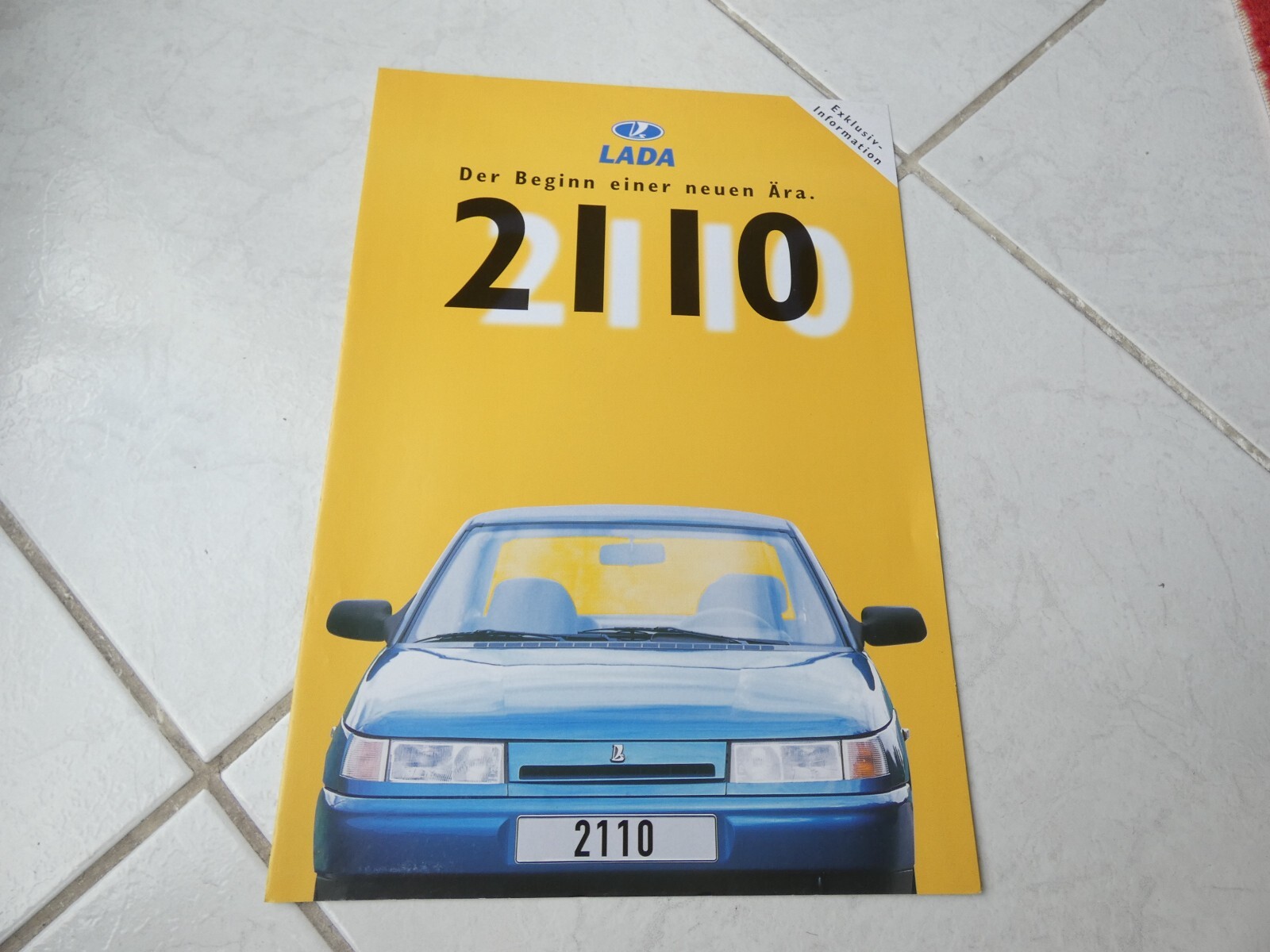 Lada 2110 1997 Brochure Catalogue Commercial Prospectus | eBay