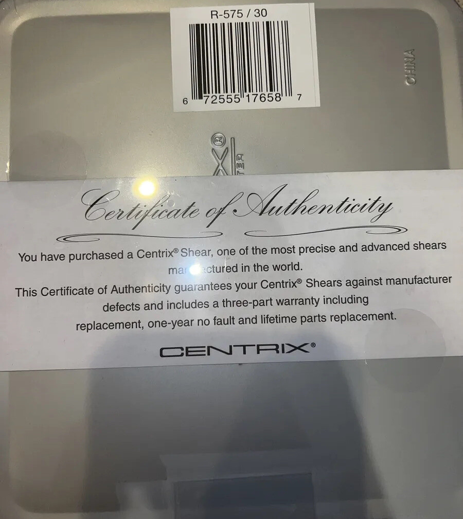 Centrix Roc-it Dog Stylist Shears R-575 & RT-30 Duo Combo, Scissors by ...