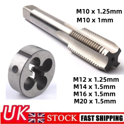 M10/M12/M14/M16 HSS Metric Tap Machine Threading Taper Plug Round ...
