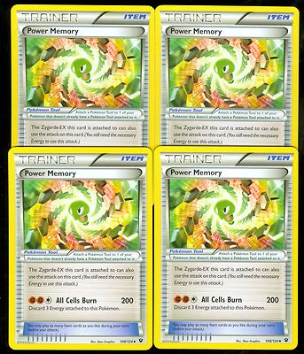 Pokemon POWER MEMORY 108/124 - XY Fates Collide - - MINT 4X | eBay