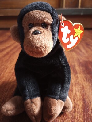 Ty Beanie Baby Congo the Gorilla Plush Toy - 4160 8421041602| eBay