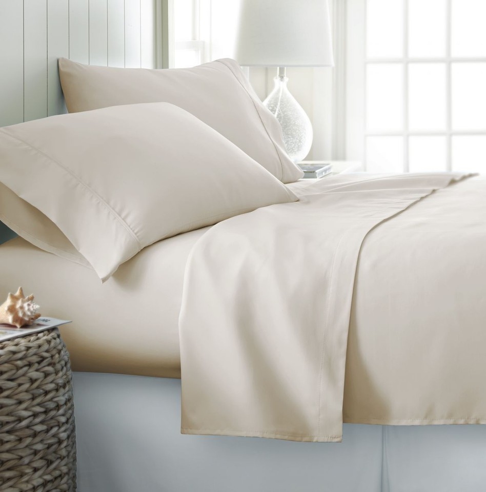 6 Piece Bed Sheet Set 2100 Series Microfiber Comfort Deep Pocket Hotel ...