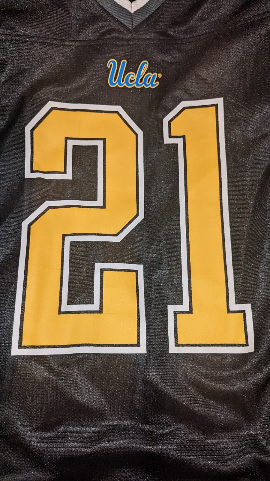 NCAA UCLA Bruins Football Jersey # 21 Captivating Apparel Collegiate L ...