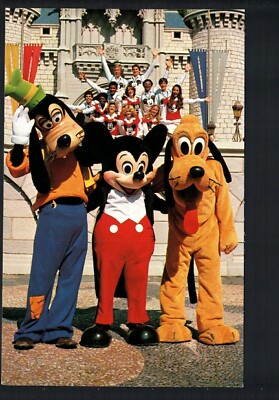 ORLANDO, FL * WALT DISNEY WORLD ~ GOOFY MICKEY MOUSE & PLUTO * UNPOSTED ...