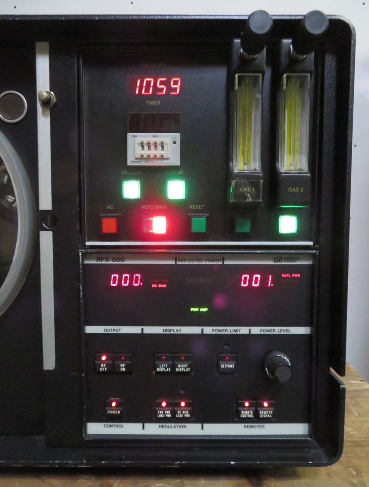 C191313 March PX-500 Plasma Cleaner Barrel Asher Etcher, AE RFX-600 RF ...