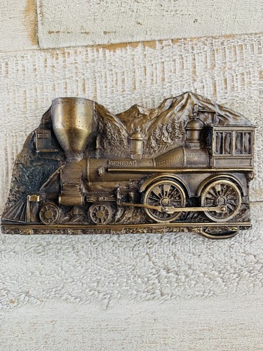 Vtg 1977 CAPT. HAWKS Sky Patrol & Novelty Co. TRAIN BELT BUCKLE | eBay