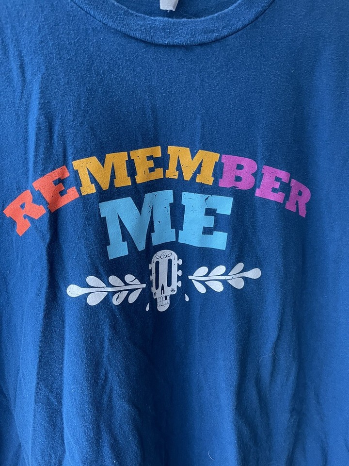 Disney Coco Remember Me T Shirt Epcot Large XL WORLD SHOWCASE | eBay