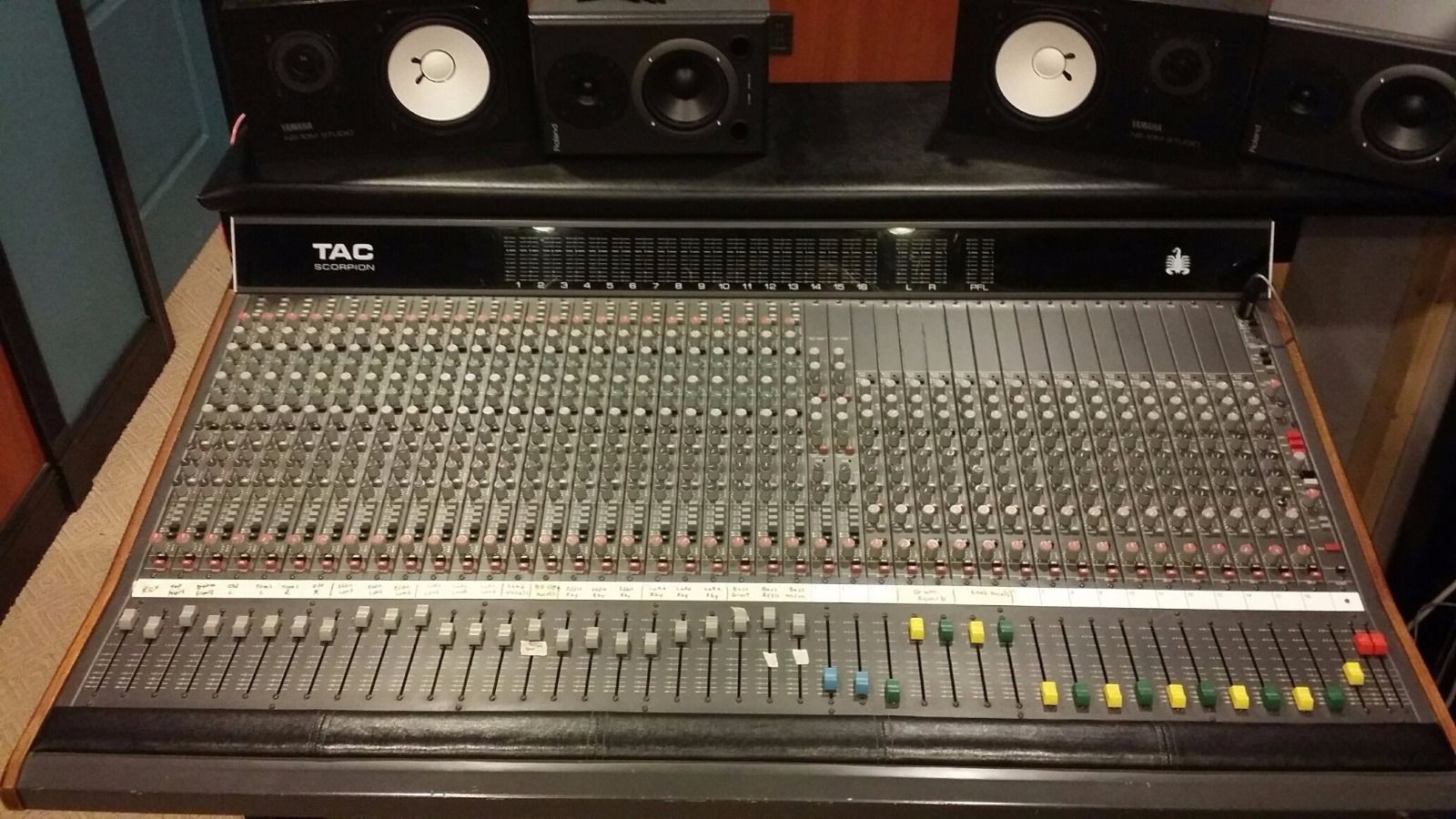 TAC Scorpion Analog Console Mixing Board | eBay