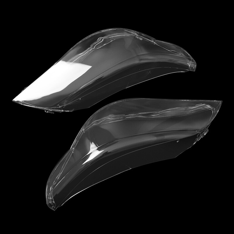 Pair Headlight Headlamp Lens Cover Clear For BMW E60 E61 5Series 525i ...