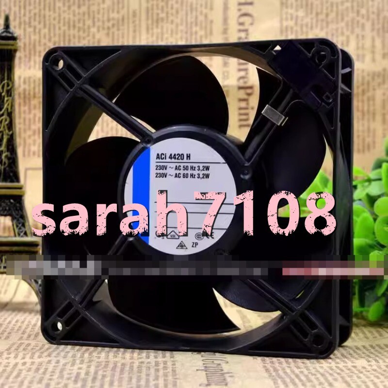 1PC NEW ACi 4420H 230V 3.2W 12038 Plastic frame blade fan 220V Chip ...