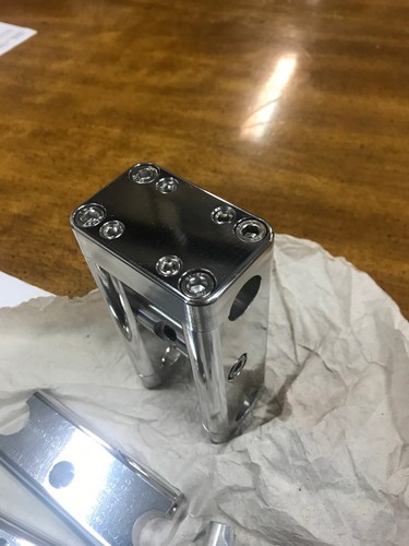 Lake Effect Snow Co. 4" Snowmobile Handlebar riser. Yamaha, Polaris ...