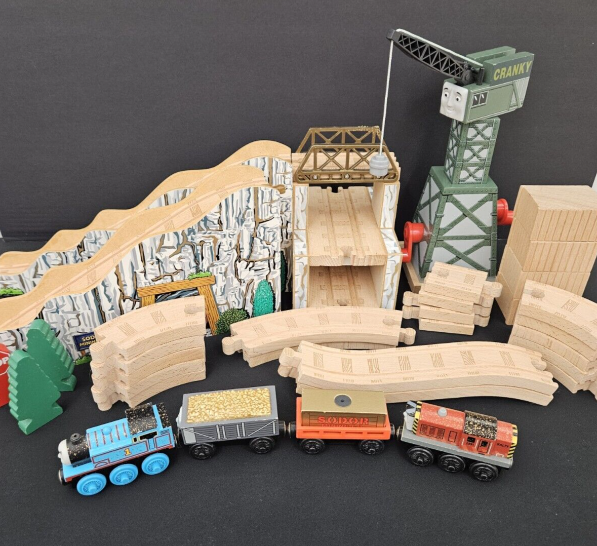 Vintage Thomas the Train Railway - SODOR MINING CO Bridge Overpass ...