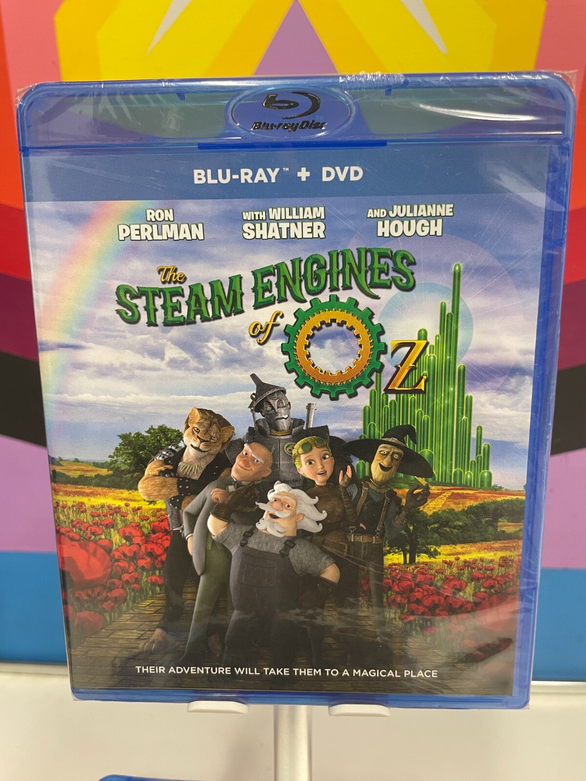 THE STEAM ENGINES OF OZ New Blu-ray + DVD William Shatner Julianne ...