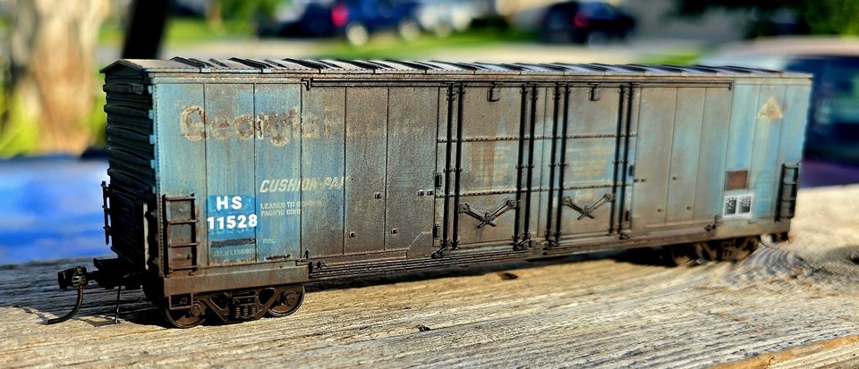 Custom Patched, Weathered and Detailed HS, Ex GP Evans Double Door 50 ...