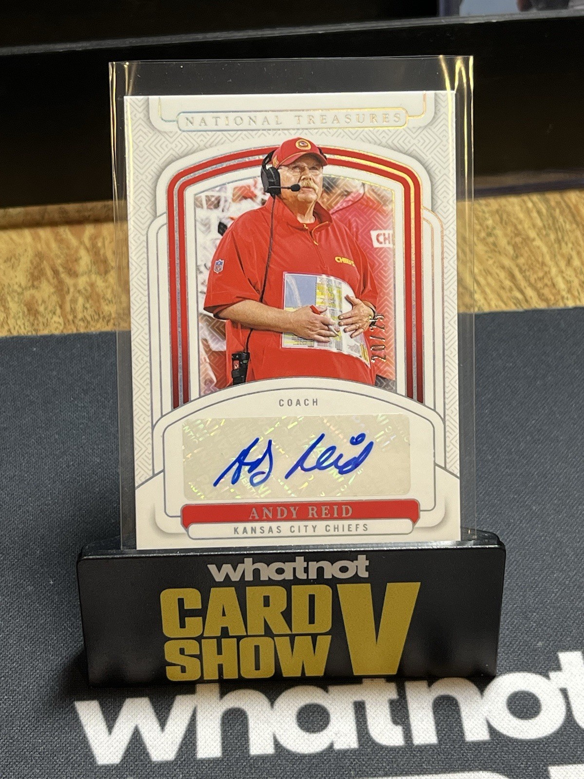 2024 Panini National Treasures - Signatures Andy Reid, Andy Reid #SIGS ...