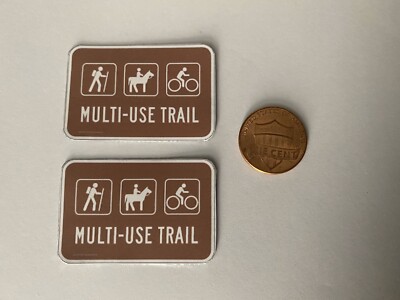 1/10 scale Multi Use Trail Signs For Your RC Off Road Course | eBay