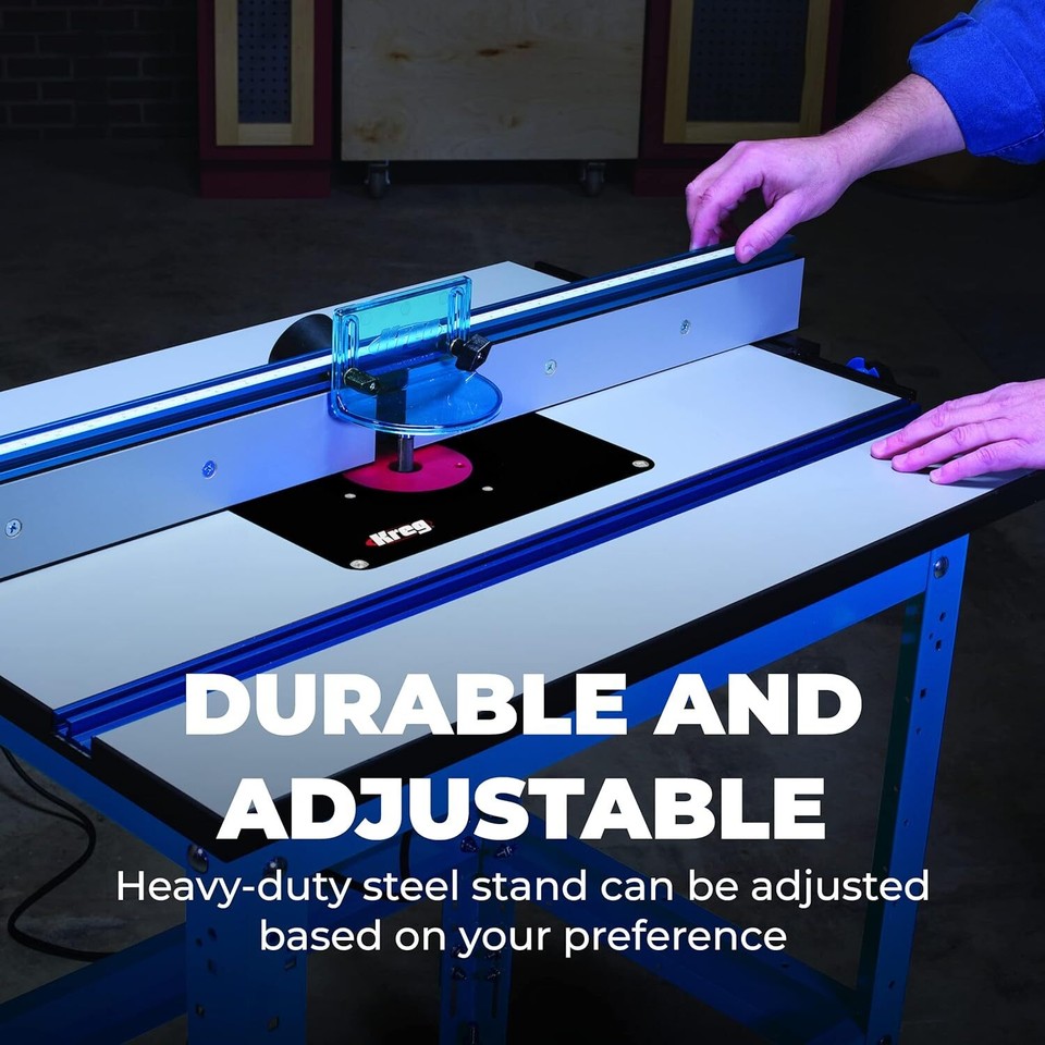 Kreg PRS1045 Precision Router Table System - Self-Squaring Router Table ...