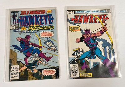 Hawkeye #1 hawkeye & mockingbird #1 (1983 Marvel Comics) books (2) | eBay
