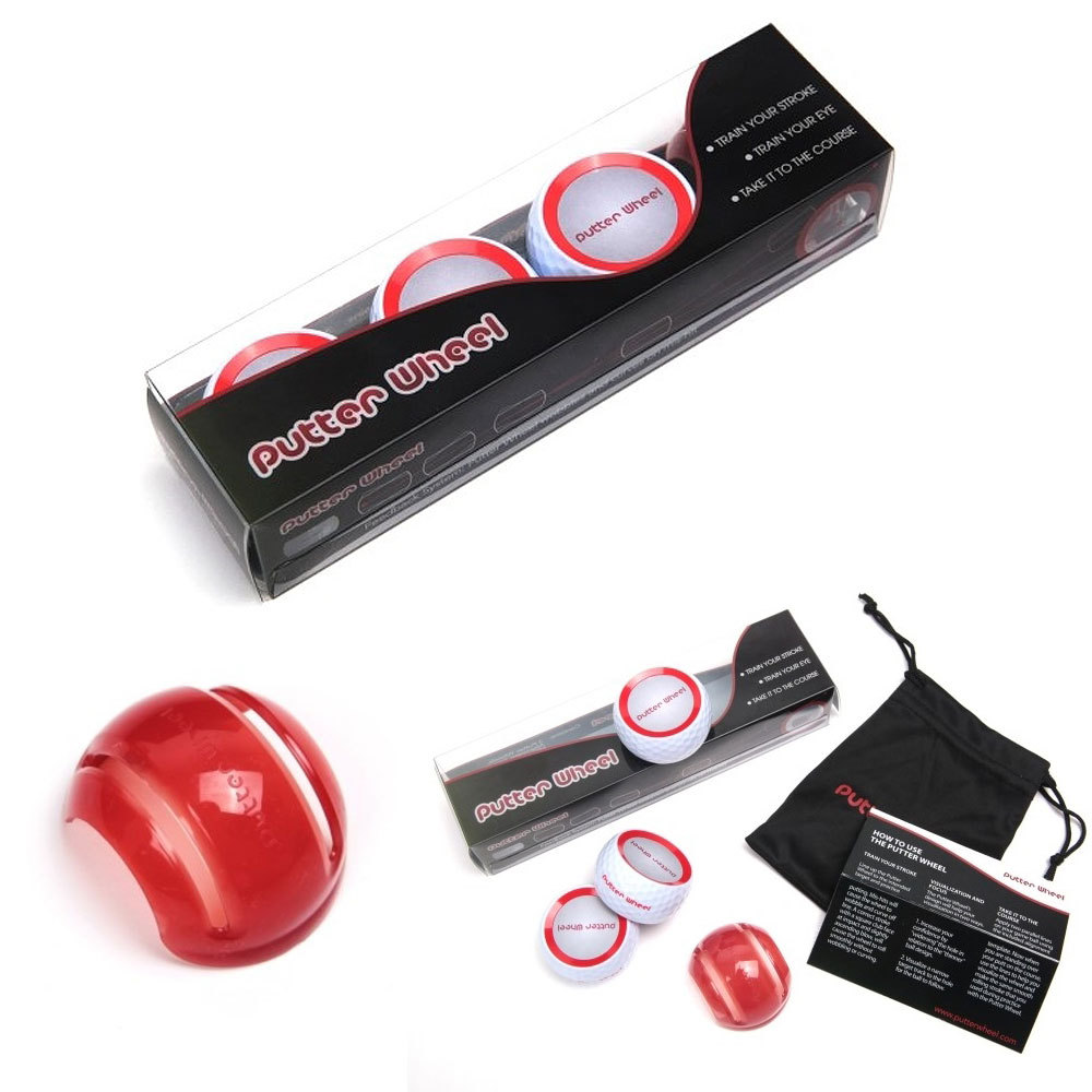 3 Pack Putter Wheel Golf Putting Training Aid Groove A Perfect Putt ...