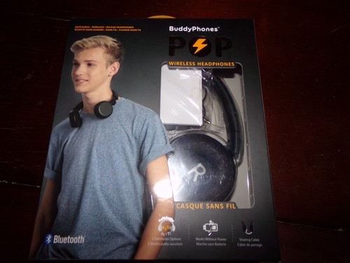 Headphones Bluetooth Buddy Phones POP Wireless Headphones NEW ...