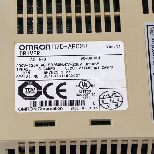 1PCS NEW Omron Servo Drive R7D-AP02H | eBay