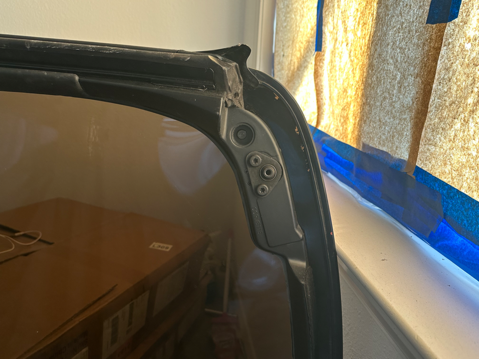 **ORIGNAL** 1989-1996 Corvette C4 Removable Acrylic Smoked Grey ...
