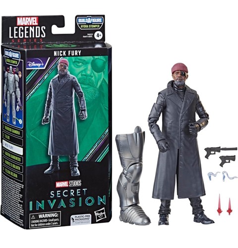 Hasbro Marvel Legends Series - Secret Invasion, Nick Fury Action Figure ...