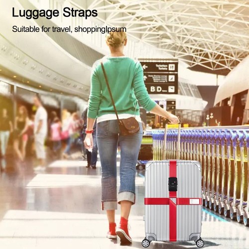 TSA Password Customs Lock Packing Strap Luggage Straps Straps Belt ...