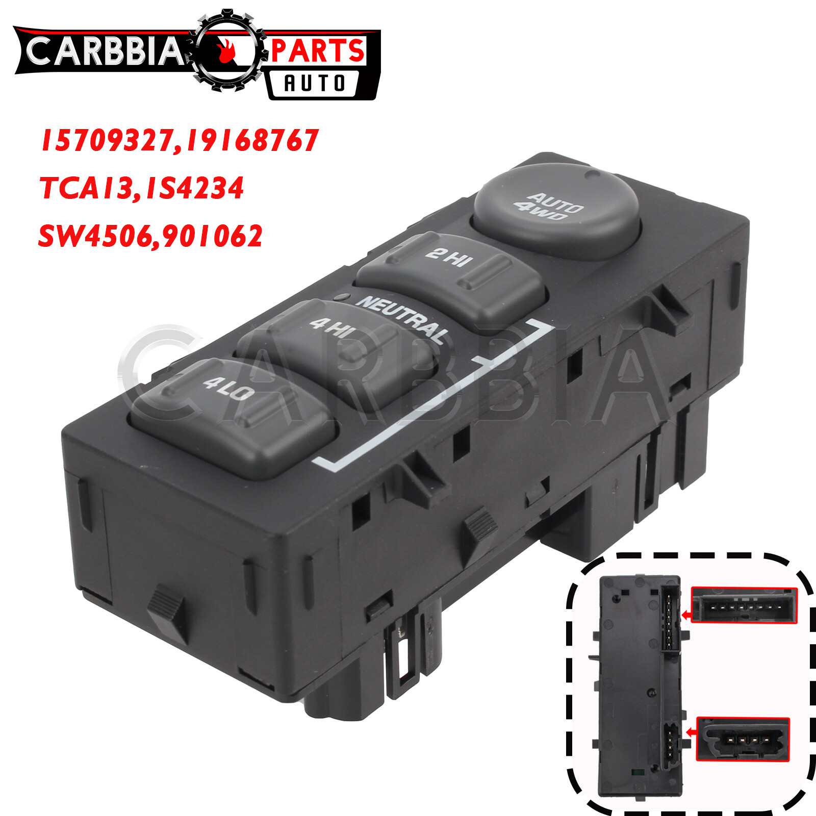 4WD Four Wheel Drive Control Switch For Chevy GMC Sierra Silverado ...