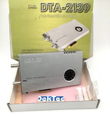DekTec DTA-2139 12-channel Cable Receiver for PCIe | eBay