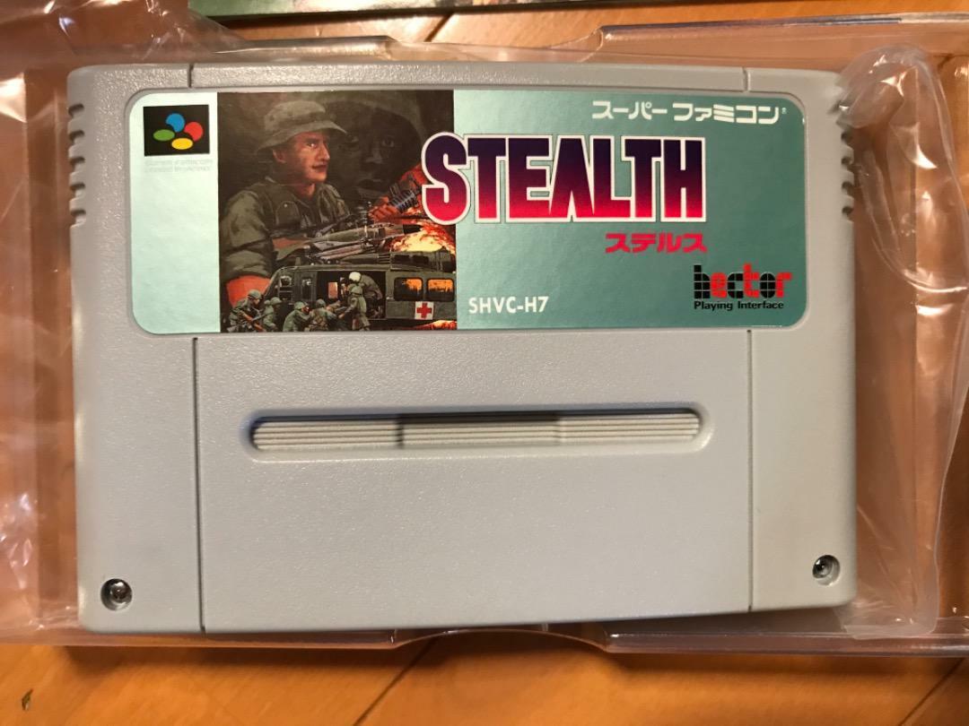 Used Hector 1992 STEALTH Nintendo Super Famicom SNES Action Japanese ...