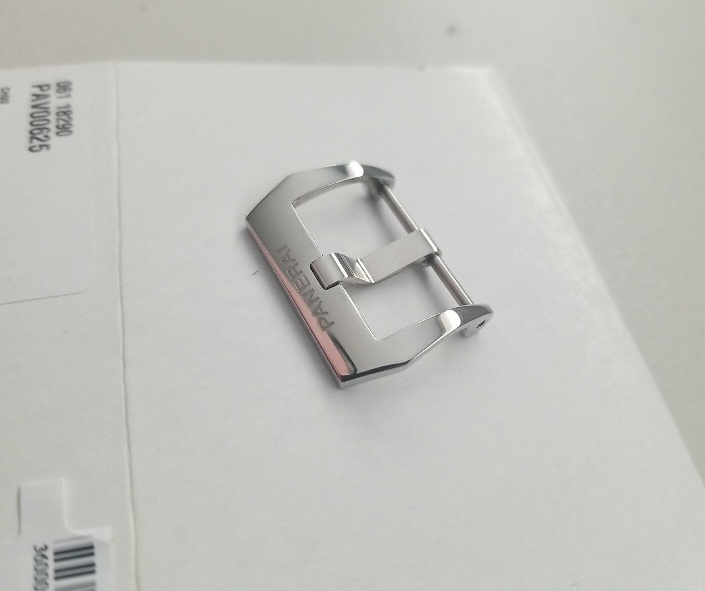 Panerai+Genuine+Tang+Buckle+-+Silver+%28PAV00625%29 for sale online | eBay