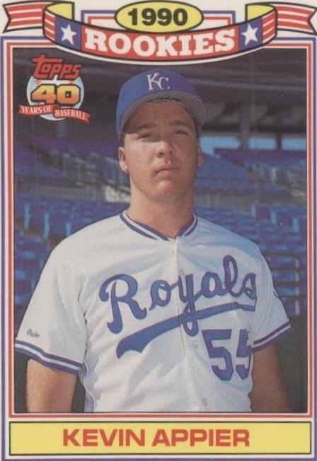 1991 Topps - Jumbo Pack Glossy Rookies Kevin Appier #2 for sale online ...