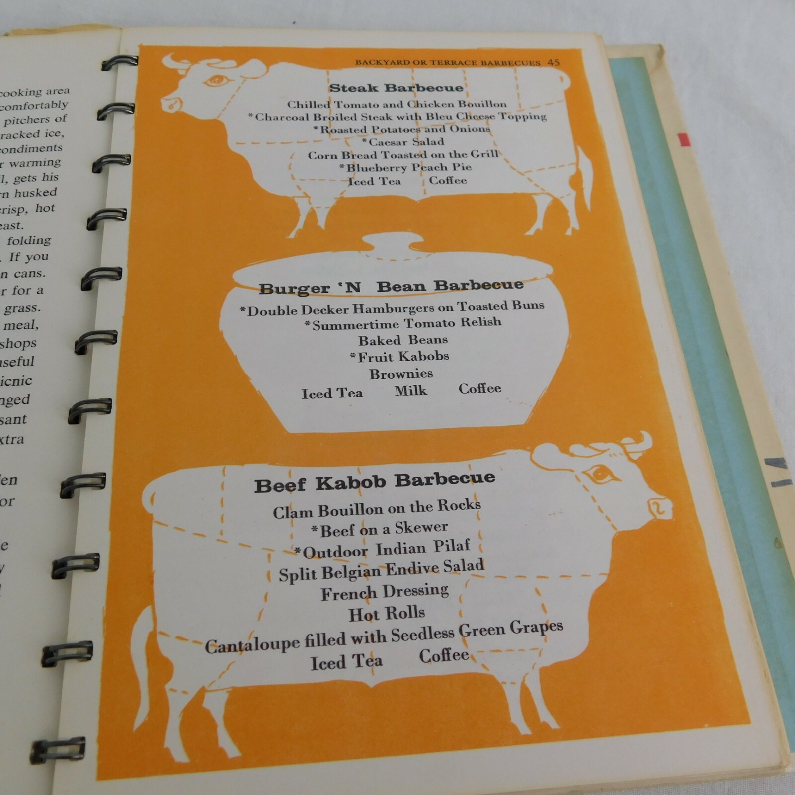 Betty Crocker's Outdoor Cook Book Wire Bound 1961 Golden Press ...