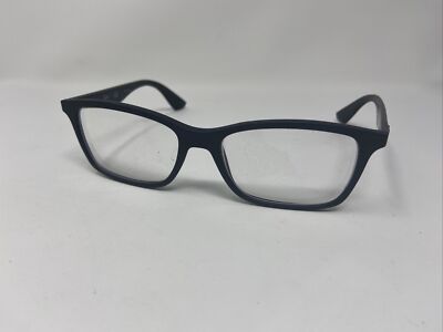 RAY BAN RB 7047 5196 54/17/140 MATTE BLACK FULL RIM EYEGLASSES FRAME ...