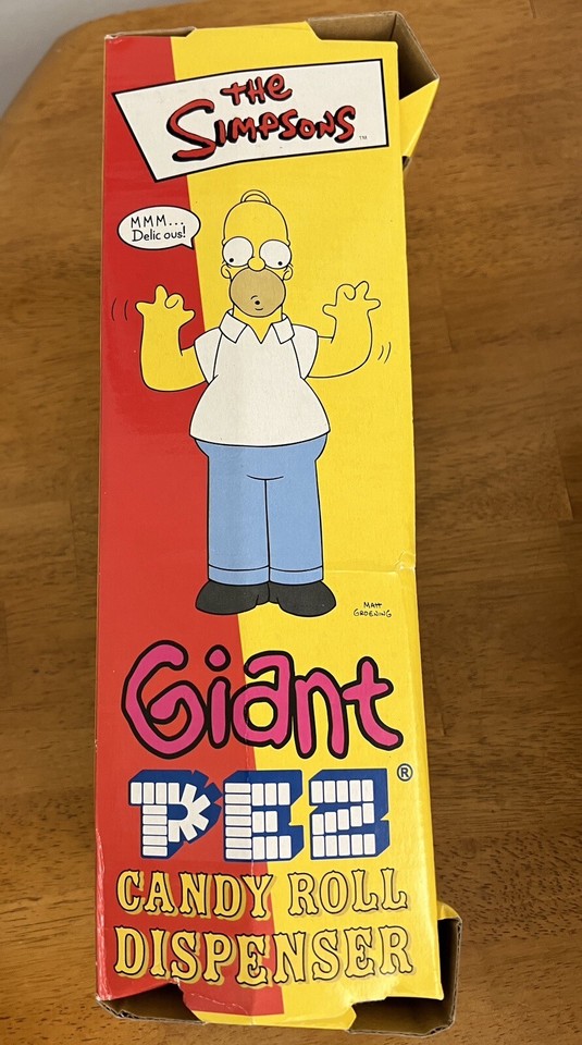 Giant Pez Homer Simpson Collectible Candy Dispenser | eBay UK