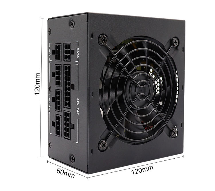 SFX Fully Modular 500W 700W Mini Desktop PC Power Supply PSU Black | eBay
