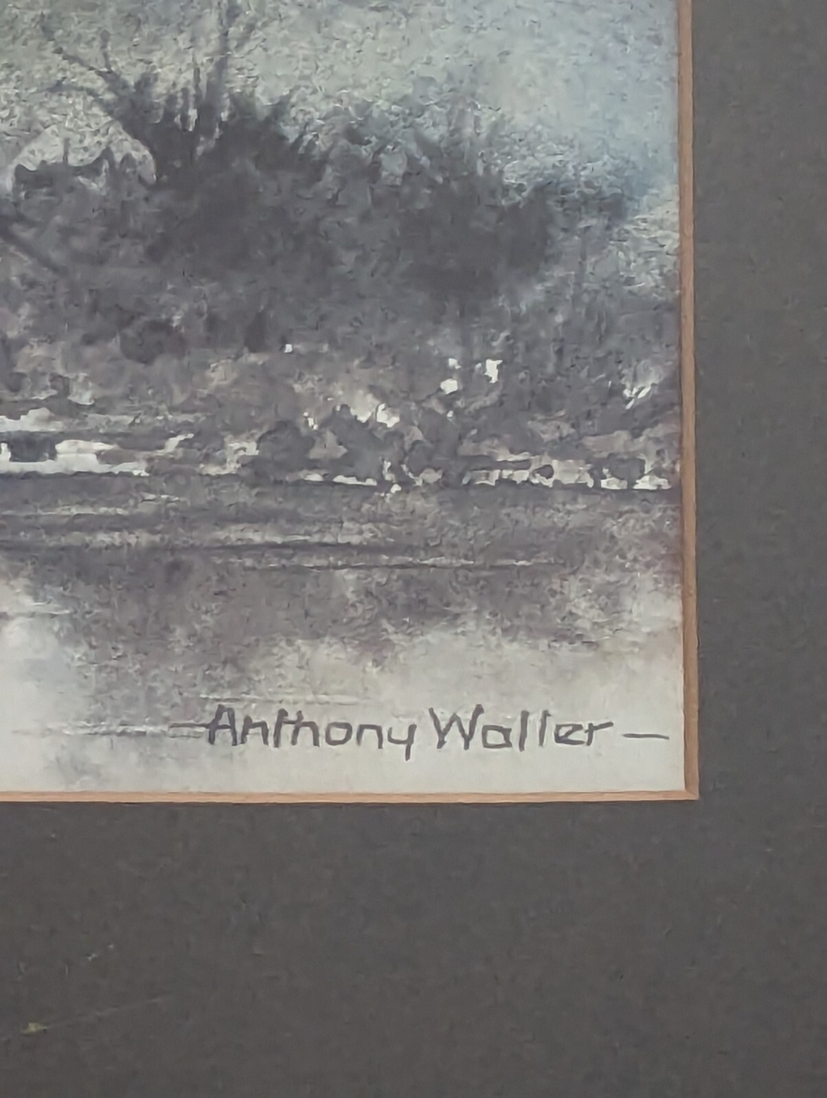 Signed Anthony Waller Framed And Glazed Print "MORNING MIST" | eBay UK