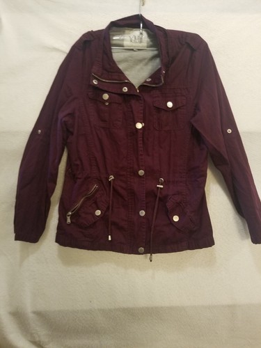YMI Collection Juniors Jacket Purple Sz.med Zip Anorak. 38 | eBay