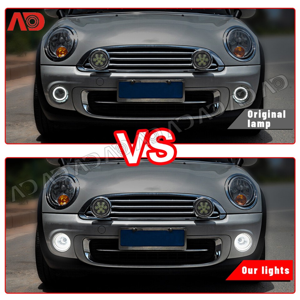 For MINI Cooper R55 R56 R57 R58 R59 R60 R61 LED Halo DRL Running Light ...