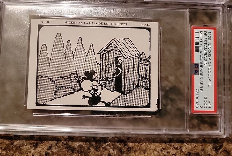 1929 Juncosa Chocolate Mickey Mouse ROOKIE PSA COMPLETE SET Non Sports ...
