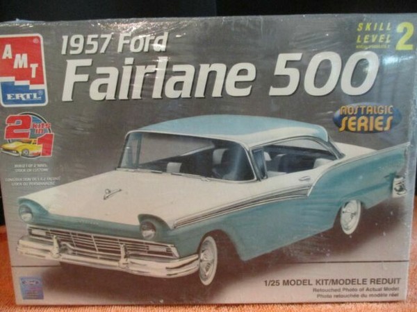 AMT 1957 Ford Fairlane 500 Model Kit # 38406 for sale online | eBay