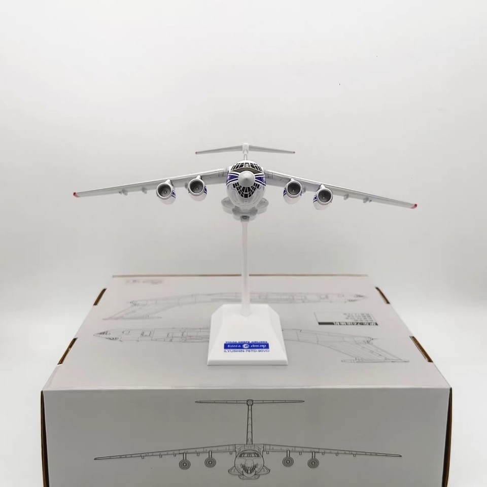 Soviet Russia Ilyushin IL-76 Candid Strategic Transport Aircraft Scale ...